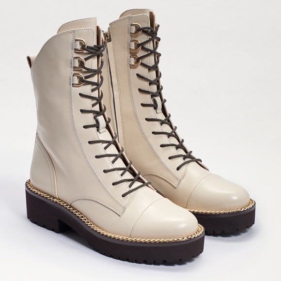 Sam Edelman | Shoes | Nwt Nib Sam Edelman Lenley Ankle Boot Ivory ...